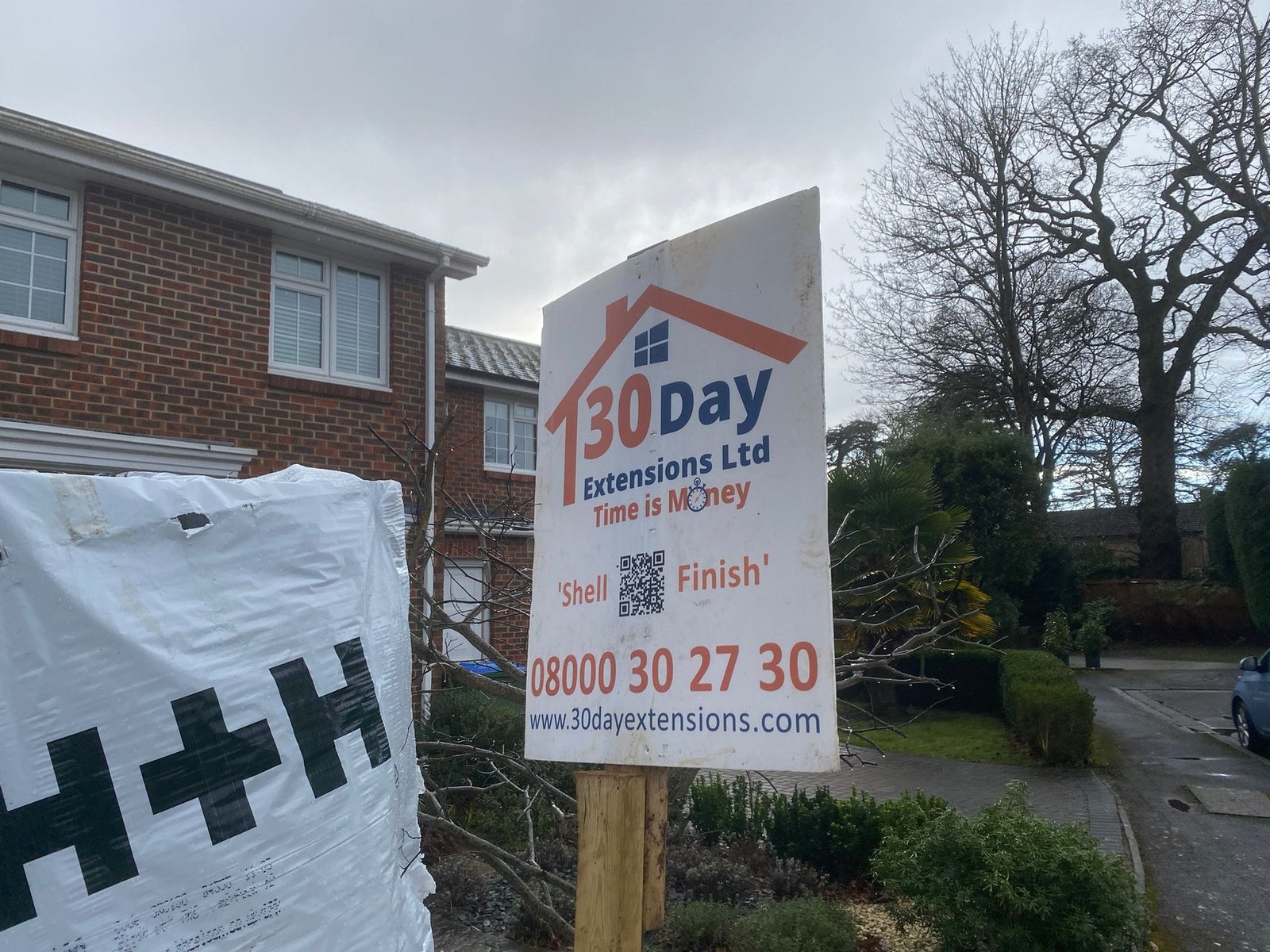 30 Day Extensions – New build first fix shell completed in just 30 days.